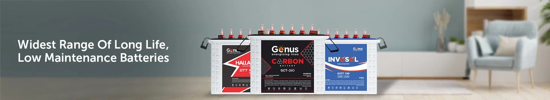 Buy Inverter UPS battery for constant power – Genus Innovation