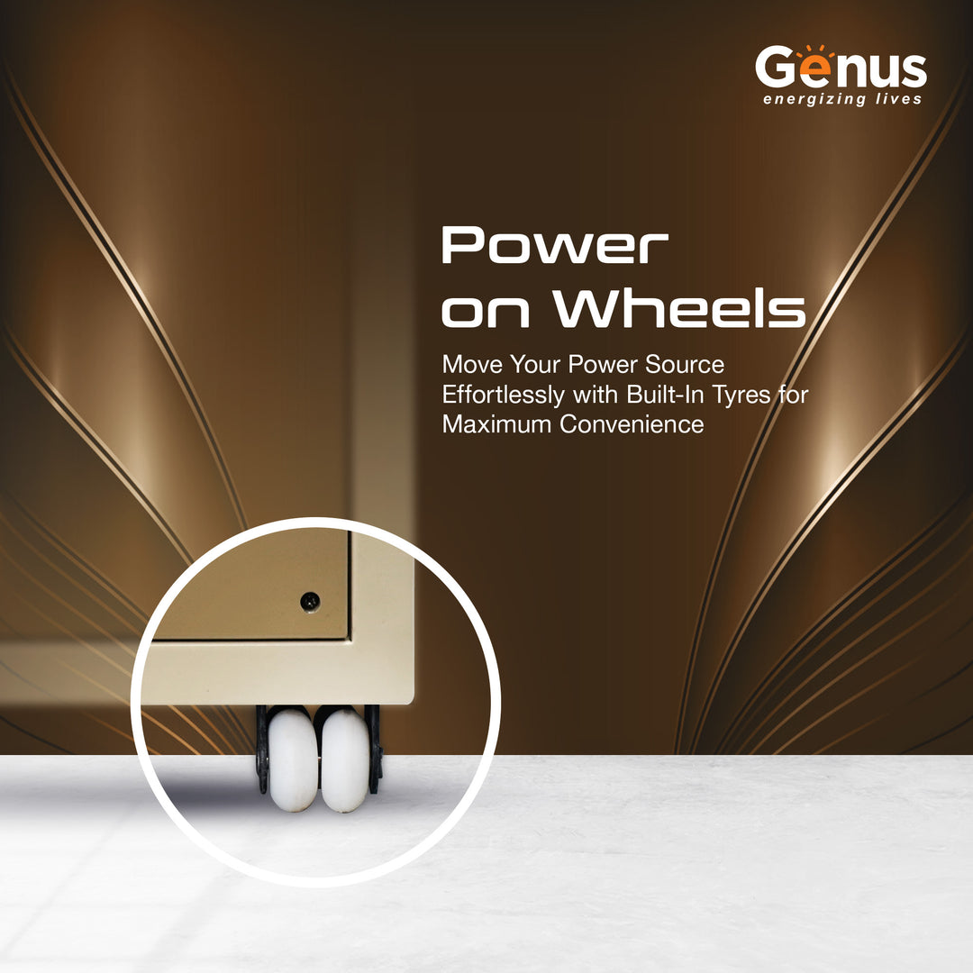 Genus MaxiLion 2400 VA (2.4 KVA) Inverter with Upto 12 Year Life Integ ...