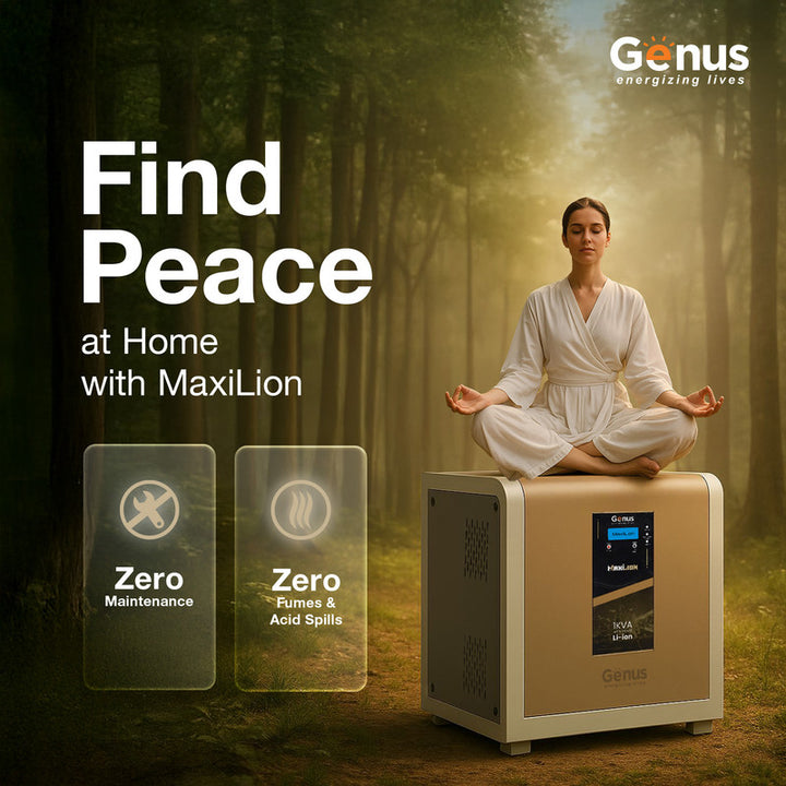 Buy Genus MaxiLion 1000VA-integrated li-ion battery inverter – Genus ...