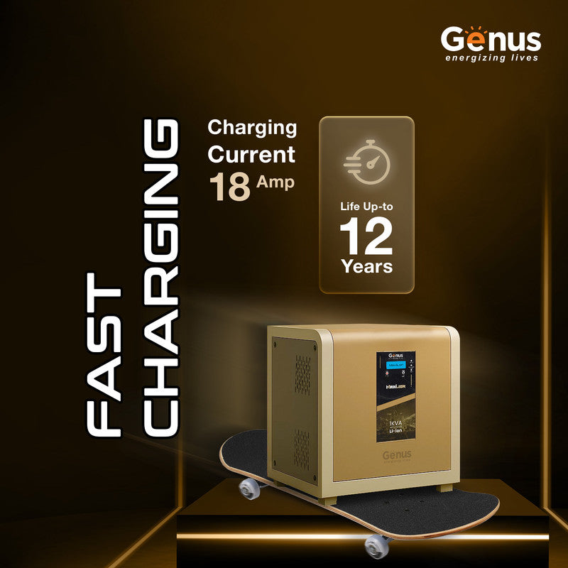 Buy Genus MaxiLion 1000VA-integrated li-ion battery inverter – Genus ...