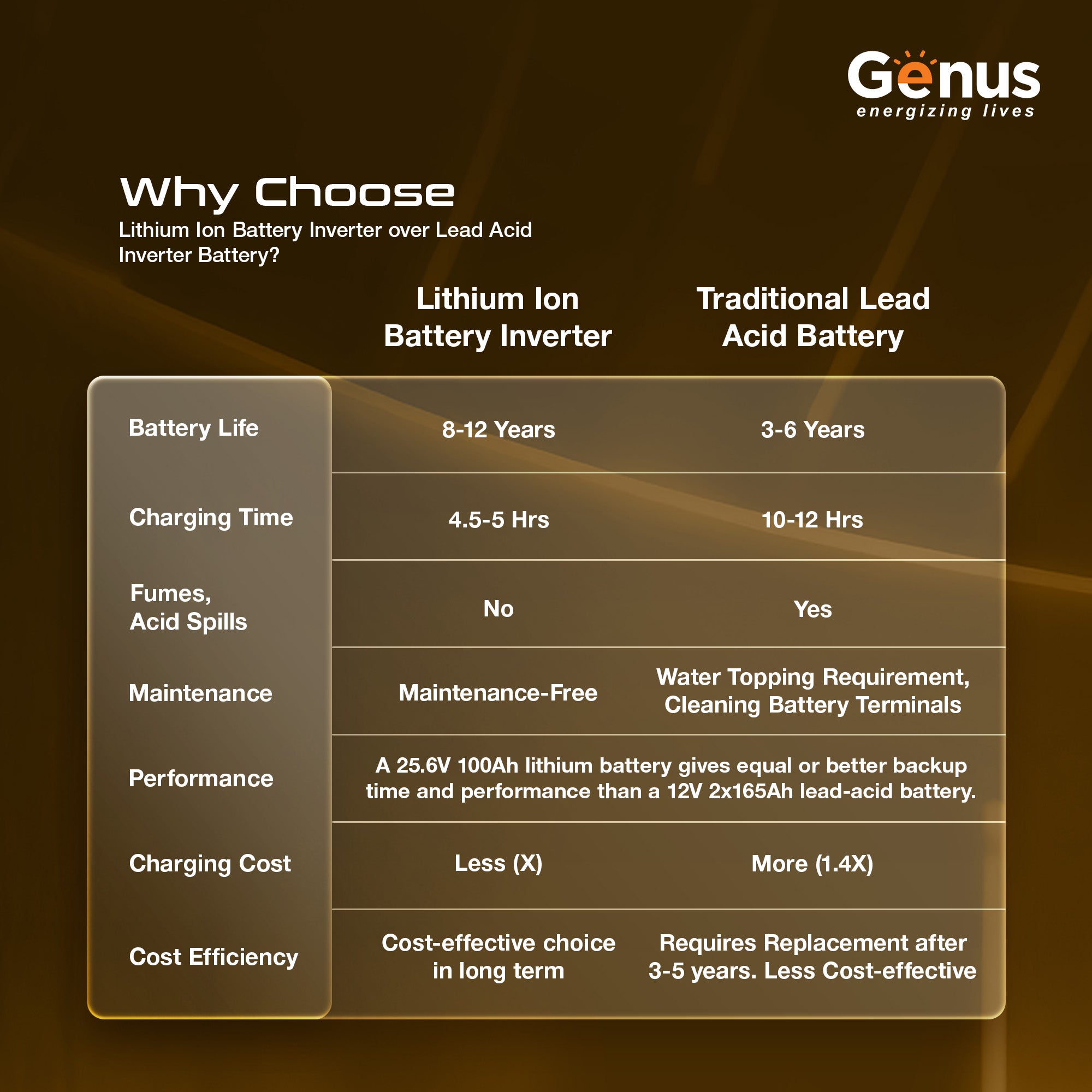 Compact li-ion battery inverter-Genus MaxiLion 2400VA for home – Genus ...