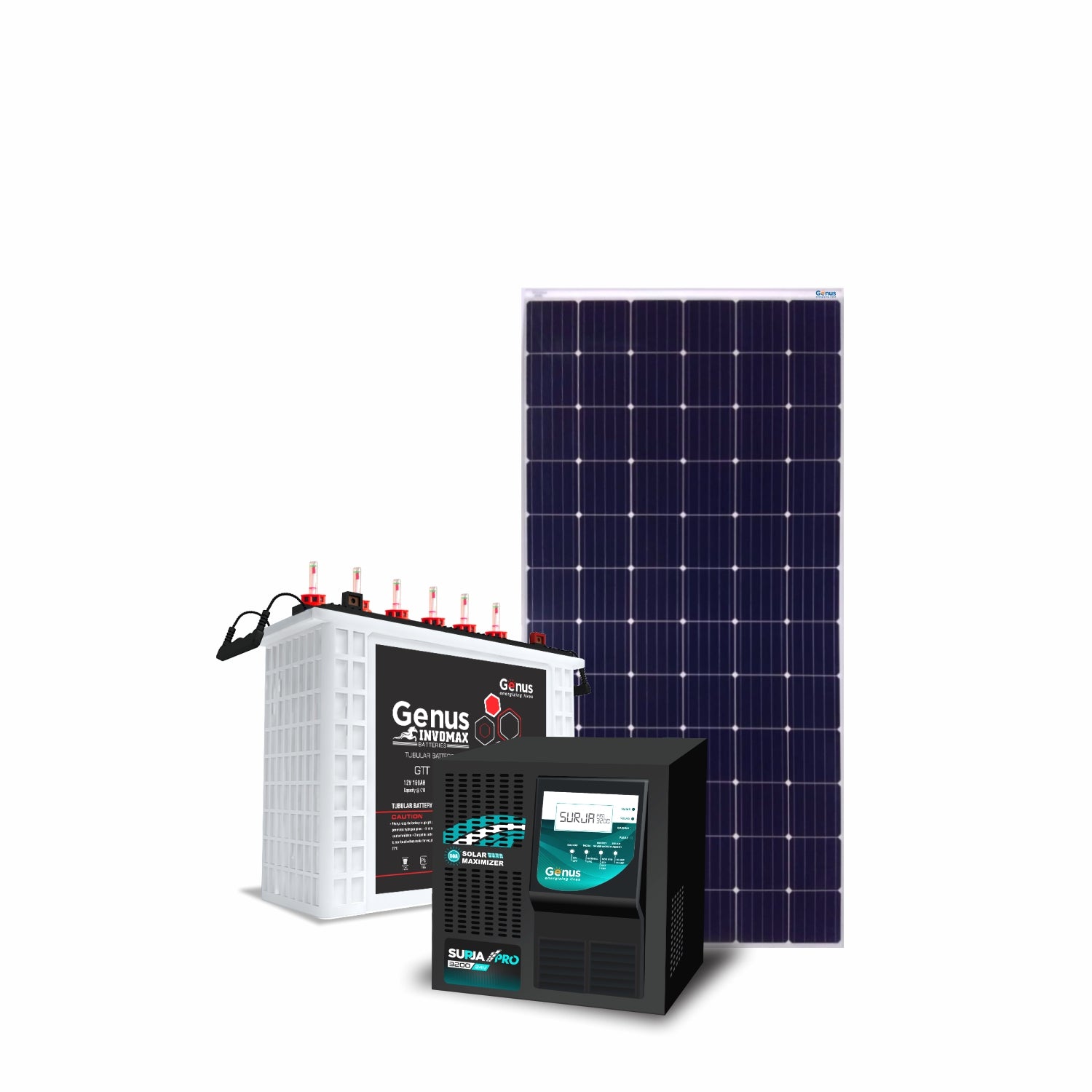 Buy affordable Genus solar combo with MONO PERC solar panels – Genus ...